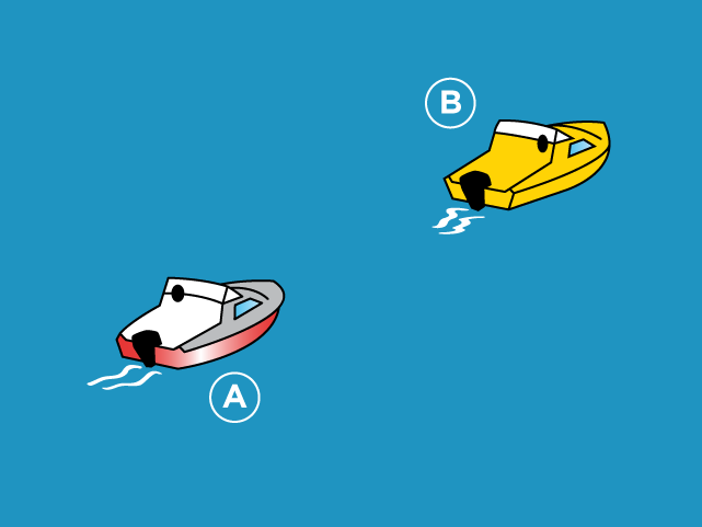 NSW General boat DKT - When overtaking another vessel: